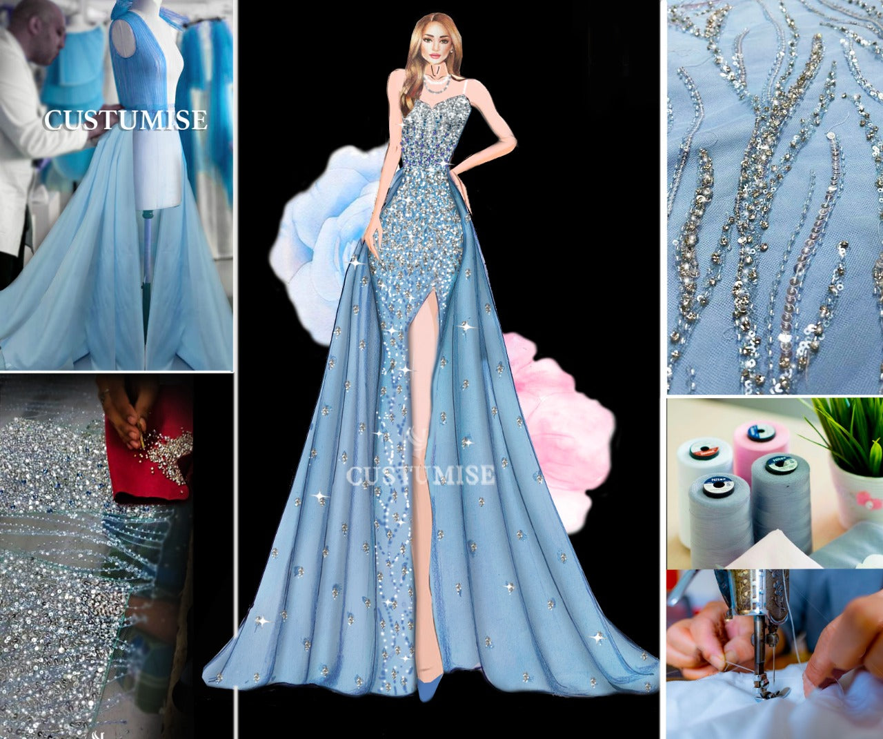 Indian Designer Custom Made Wedding & Special Event Outfits – CUSTUMISE ...